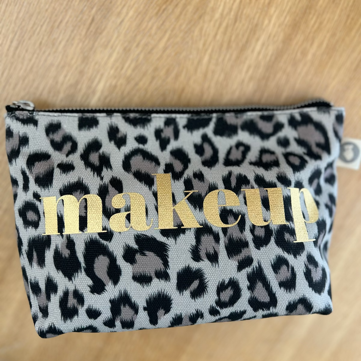 Leopard Makeup Bag with Gold Foil MAKEUP NEW! – Quilted Koala