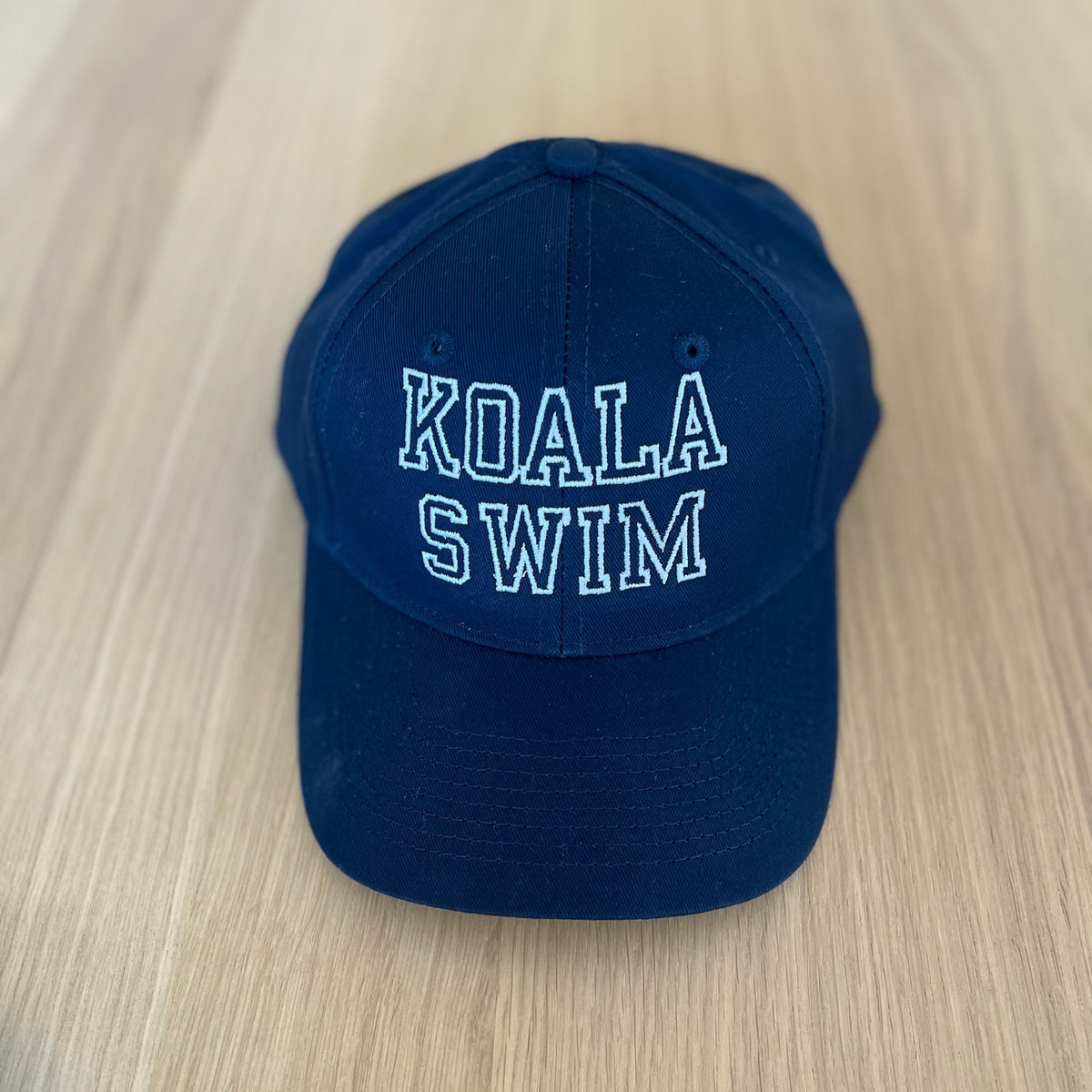 SPECIAL PREORDER! Koala Baseball Caps - "KOALA SWIM" in Navy & White ...